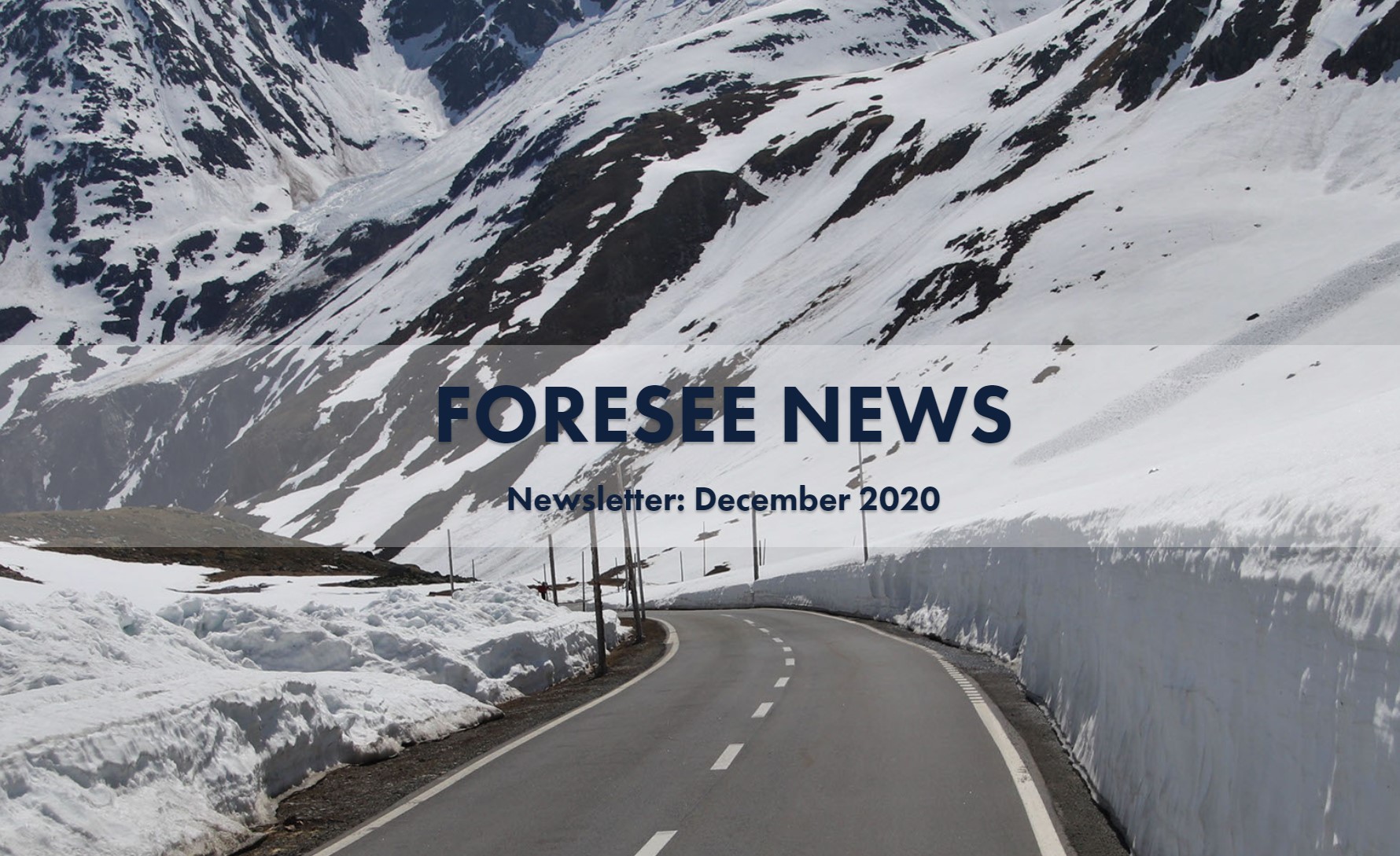 Fourth Newsletter online now - Foresee project